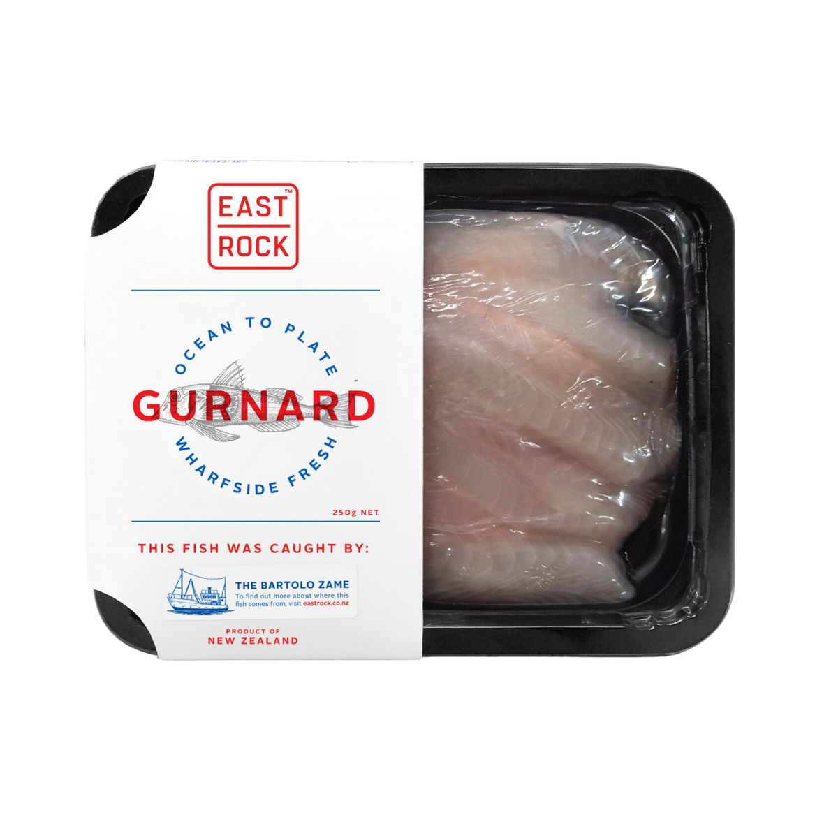 East Rock Gurnard Fillets (Frozen, 250g) – Eat The Kiwi