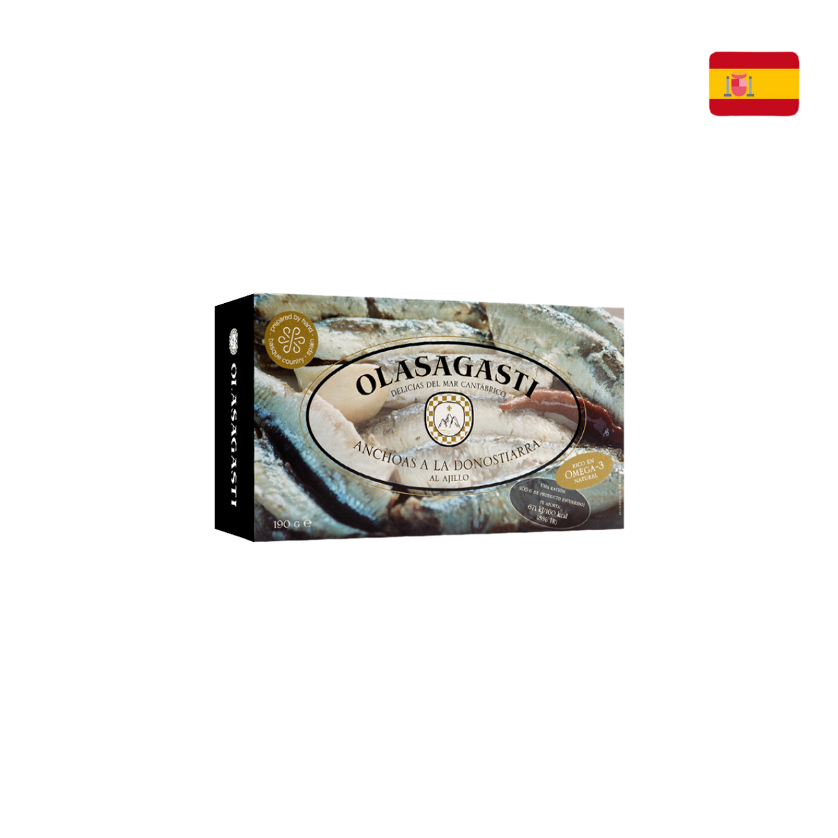 Olasagasti Anchovy With Basque Style (190g) – Eat The Kiwi