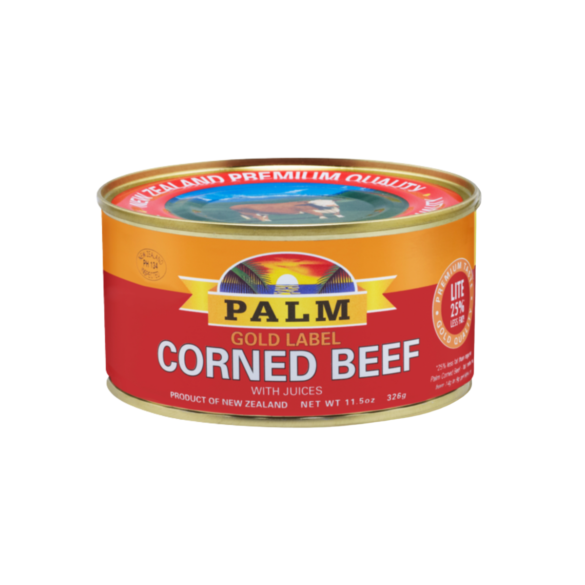 Palm Corned Beef - Gold Label (Less Fat, 326g) – Eat The Kiwi