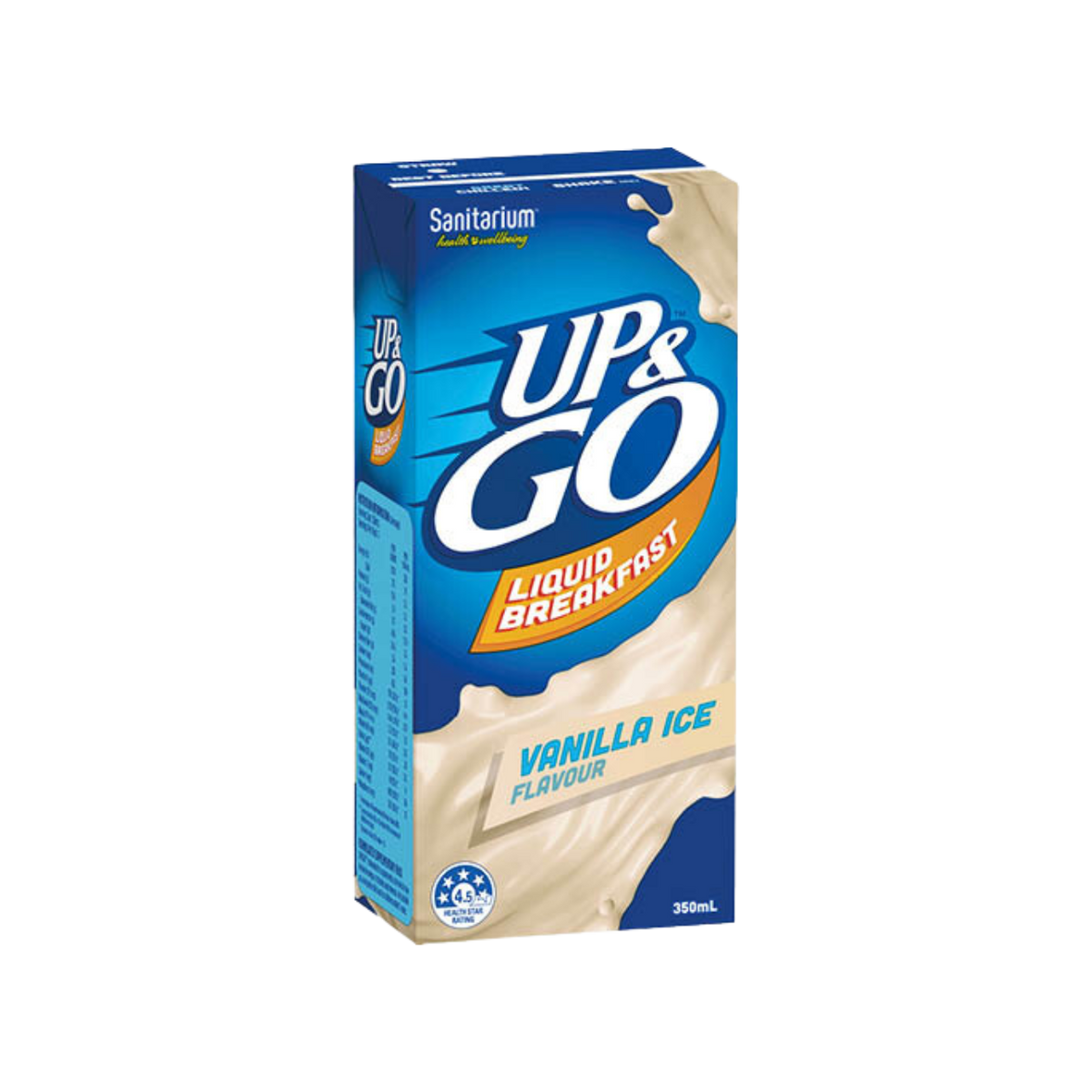 Sanitarium Up & Go Vanilla Ice Flavour Liquid Breakfast (350ml) – Eat ...