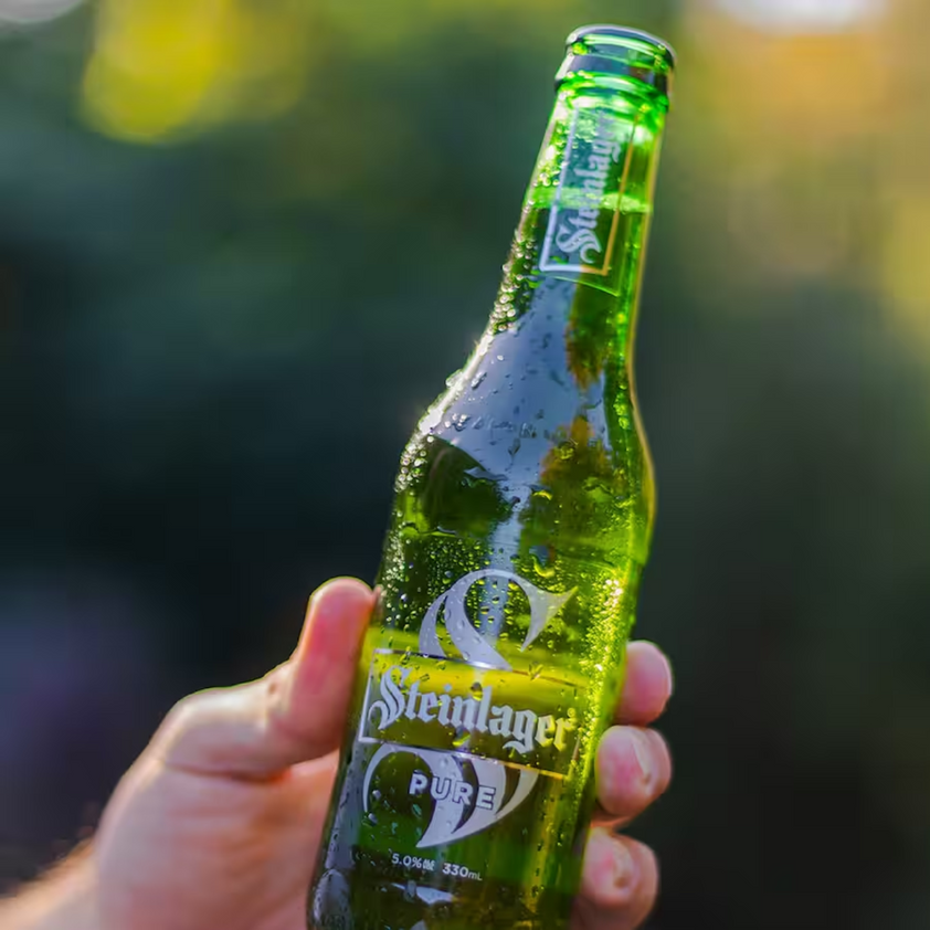 Steinlager - Pure Lager Beer (ABV5.0%, 330ml) – Eat The Kiwi